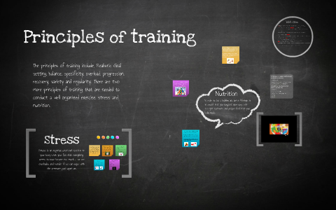 Principles of training by on Prezi