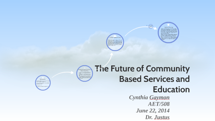 The Future of Community Based Services and Education by Cynthia Gaymon ...