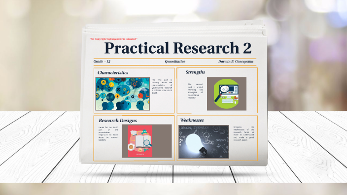 Practical Research 2 - Quantitative by Darwin Concepcion on Prezi