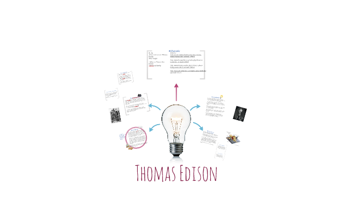 Thomas Edison Report by Sarah Stephen on Prezi