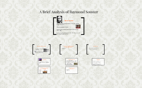 A Brief Analysis of Raymond Souster by Bruce Wayne on Prezi