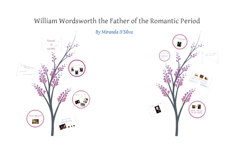 William Wordsworth the Father of the Romantic Period by Miranda D'Silva ...
