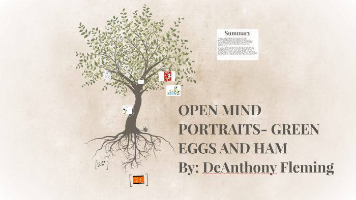 OPEN MIND PORTRAITS- GREEN EGGS AND HAM by deanthony fleming on Prezi