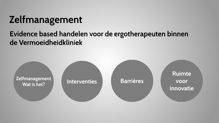 Zelfmanagement by Laura Bruinsma on Prezi