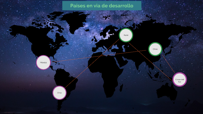 Países en via en desarrollo by Jonathan M on Prezi