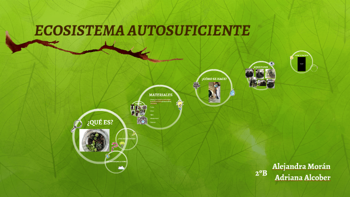 ECOSISTEMA AUTOSUFICIENTE by Adriana Alcober Botella on Prezi