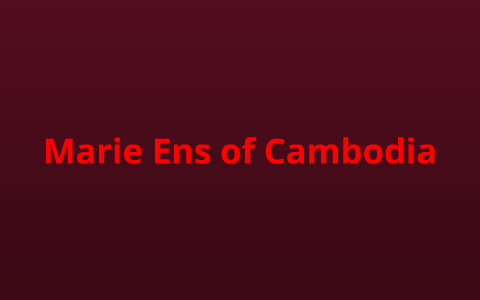 Marie Ens by Natalie Gray on Prezi