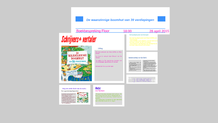 De waanzinnige boomhut van 39 verdiepingen by Floor Peeters on Prezi