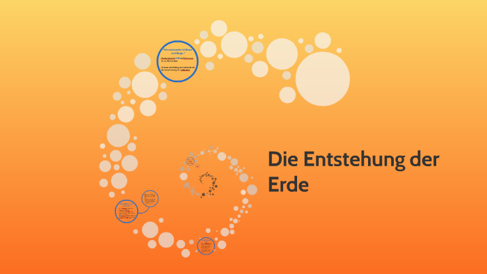 Die Entstehung der Erde by Mino Witte on Prezi