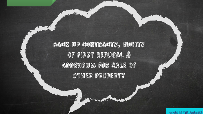 Back Up Contracts & by Seita Jongebloed on Prezi