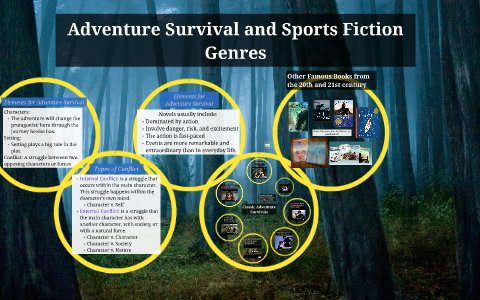 Adventure Survival and Sports Fiction Genres by on Prezi