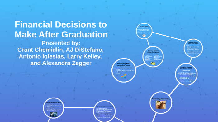 Financial Decisions to Make After Graduation by Alexandra Zegger on Prezi