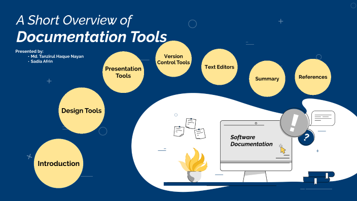 Overview of Documentation Tools by Tanzirul Haque on Prezi