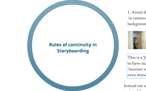 Rules of Continuity in Storyboarding by nick corran on Prezi
