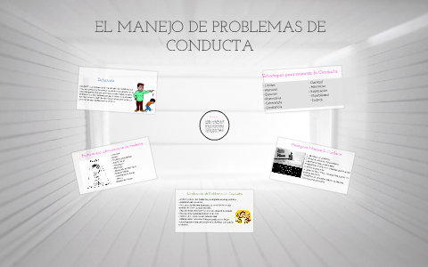 EL MANEJO DE PROBLEMAS DE CONDUCTA by on Prezi
