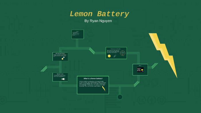 Lemon Battery by Ryan Nguyen