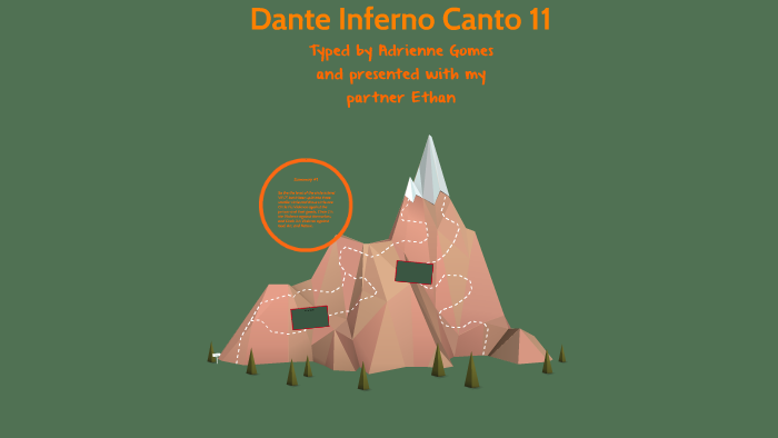 Dante Inferno Canto 11 by Adrienne Gomes