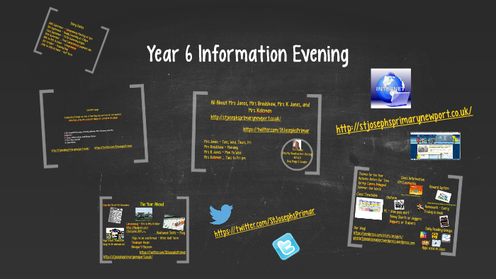 Year 6 Information Evening by Stephanie Jones on Prezi