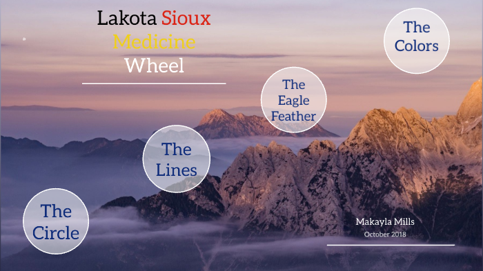 Lakota Sioux Medicine Wheel by Makayla Mills on Prezi