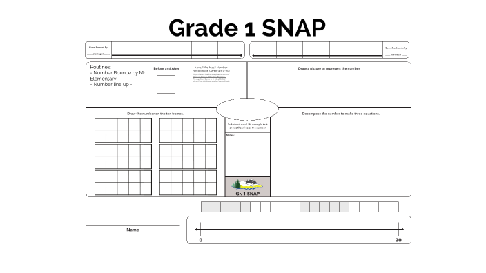 SNAP Grade 1 by Catharine Leroux on Prezi