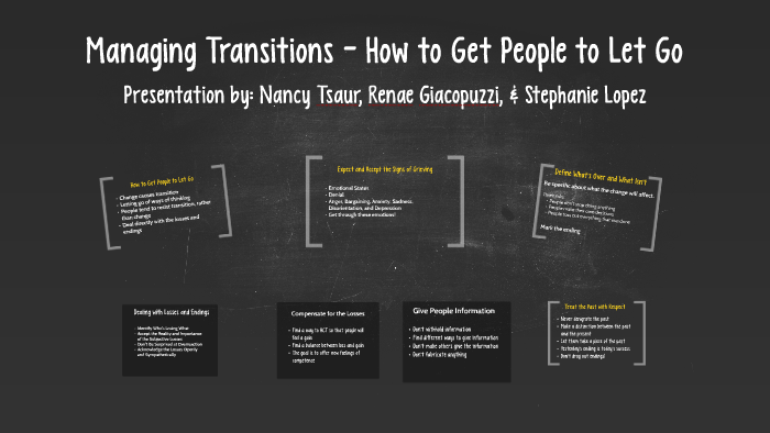 Managing Transitions - How to Get People to Let Go by on Prezi