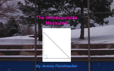 The Immeasurable Measured by Jeremy Fleishhacker on Prezi