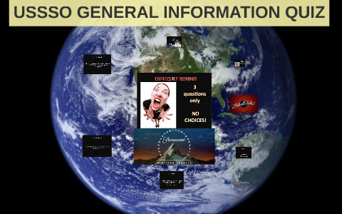 USSSO GENERAL INFORMATION QUIZ by Jetzel Orge on Prezi