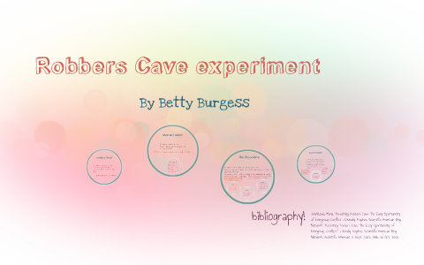 Robbers Cave experiment by Betty Burgess on Prezi