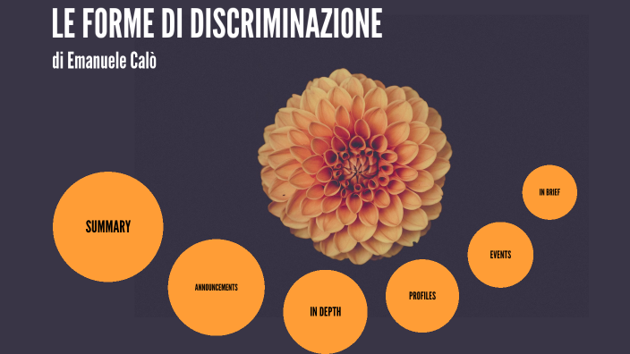 le forme di discriminazione by emanuele calo on Prezi le forme di discriminazione by emanuele calo on Prezi
