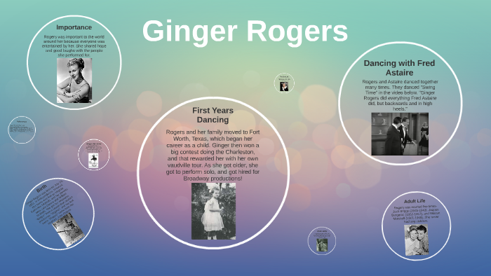 Ginger Rogers by Ella Grace Grigsby on Prezi