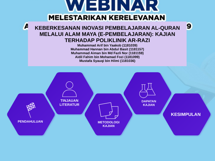 KEBERKESANAN INOVASI PEMBELAJARAN AL-QURAN MELALUI ALAM MAYA (E ...