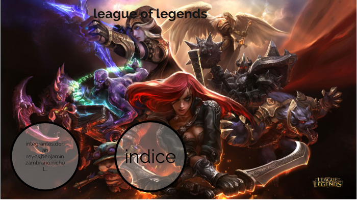 league of legends by dorian reyes on Prezi