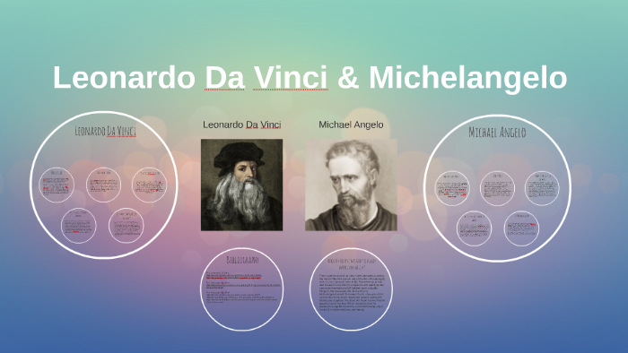 Leonardo Da Vinci & Michelangelo by colby kenned on Prezi