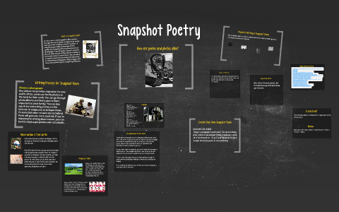 Snapshot Poetry by Dayna Nielsen on Prezi
