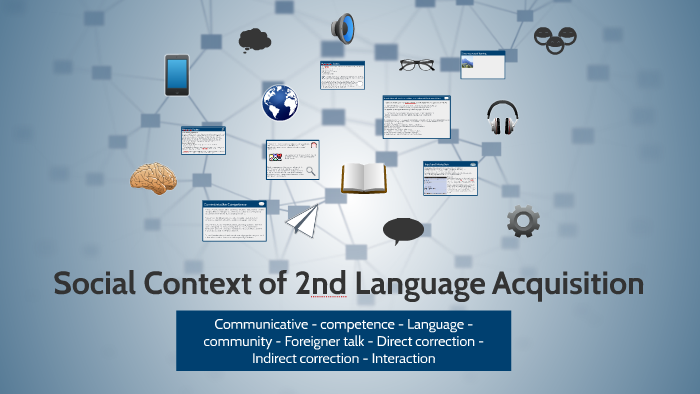 Social Context of 2nd Language Acquisition by Renato Bruno on Prezi