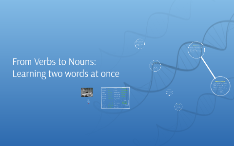 From Verbs to Nouns: by Stephanie Barefield on Prezi