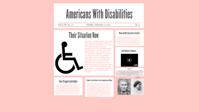 Americans With Disabilities by Alexandra Zahn on Prezi