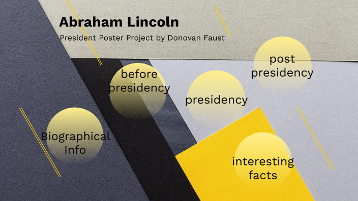 president poster project by Donovan Faust on Prezi