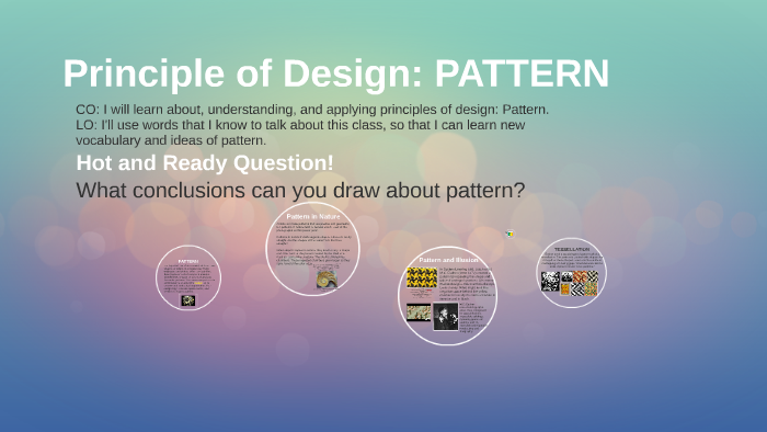 Principle of Design: PATTERN by Antonio Cruz on Prezi