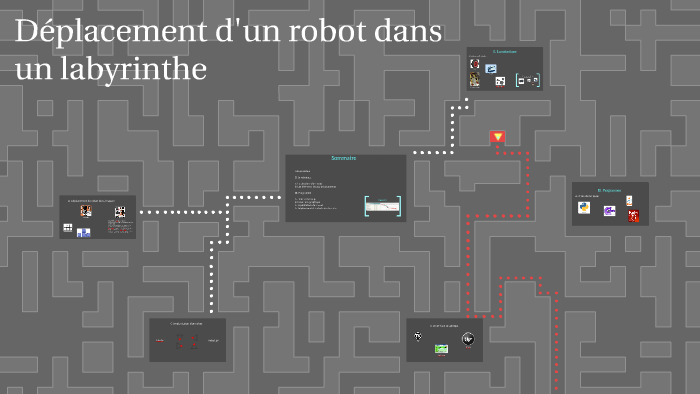 Déplacement d'un robot dans un labyrinthe by Romain Ferrero on Prezi