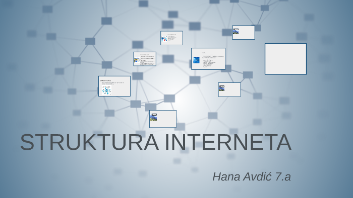 STRUKTURA INTERNETA by Hana Avdić on Prezi