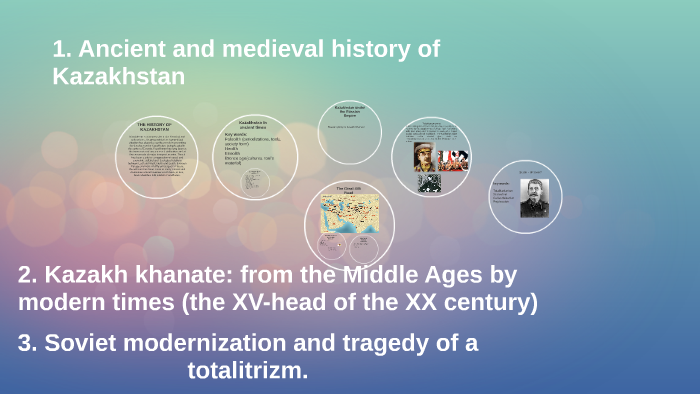 Ancient and medieval history of Kazakhstan by Gulim Kodekova on Prezi