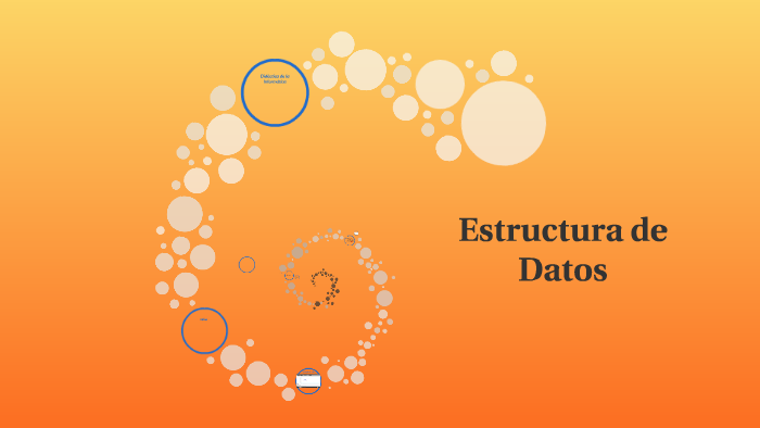 En programación, una estructura de datos es una forma de org by rodolfo ...