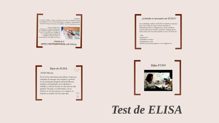 Test de ELISA by Sara Ramirez on Prezi