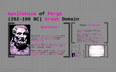 Apollonius of Perga by on Prezi