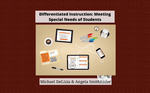 Differentiated Instruction: Meeting Special Needs of Students by Angela ...