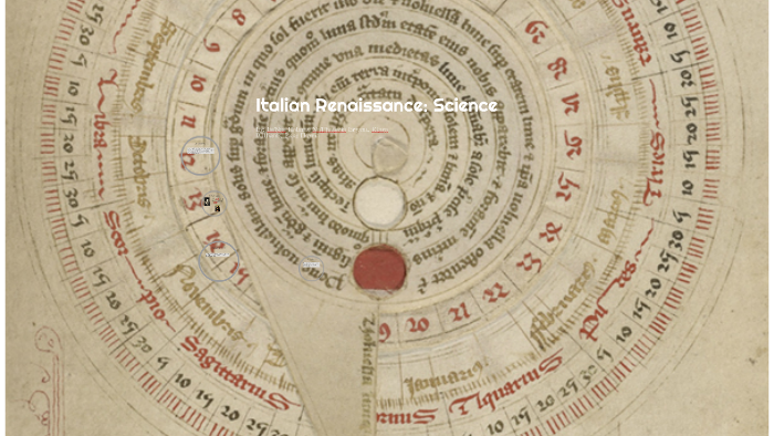 Italian Renaissance: Science by Na'Phateria Bryant on Prezi