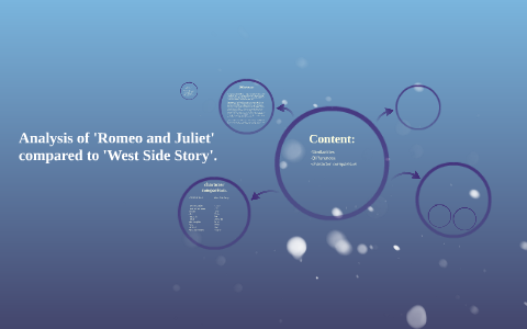 Analysis between 'Romeo and Juliet' and 'West Side Story' by niels ten ...
