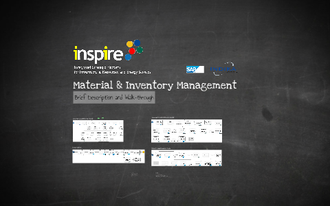 Material & Inventory Management by Bayu Persada