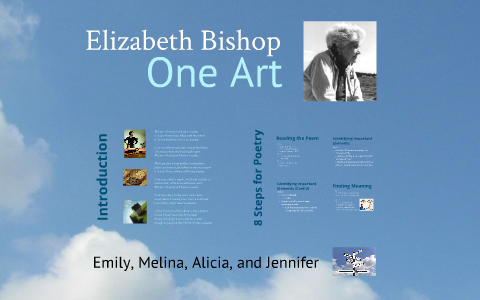 One Art ~ Elizabeth Bishop by Literature for English Majors
